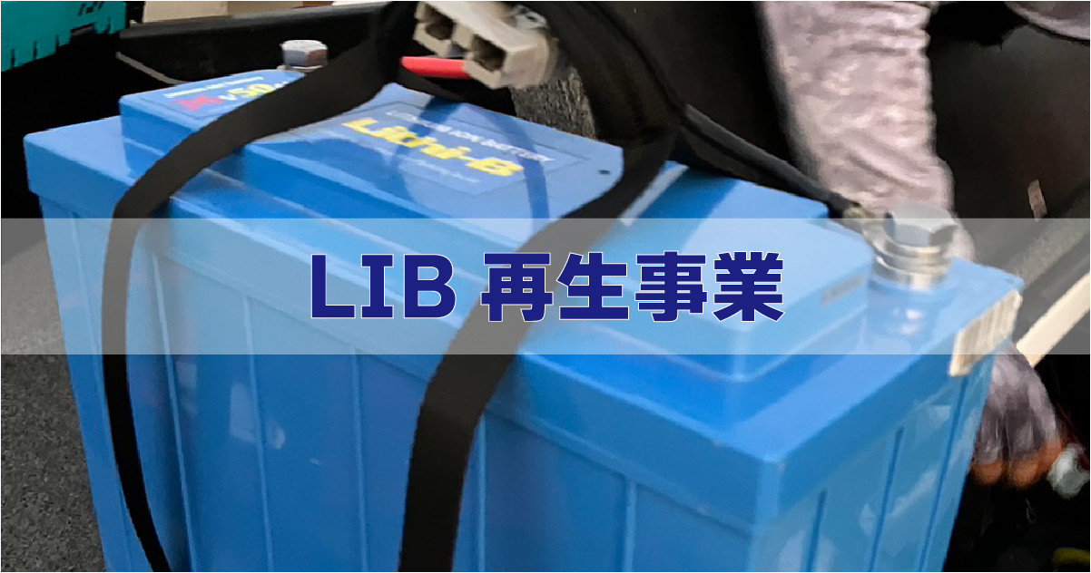 LIB再生事業 | Bass Pro Support